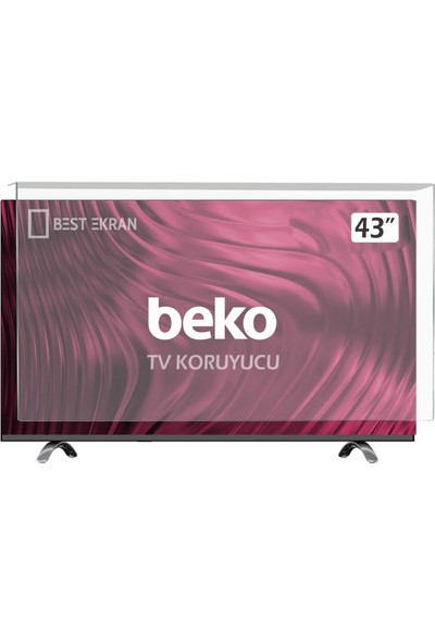 Best Ekran Beko B43 B 685 A Tv Ekran Koruyucu - Beko 43