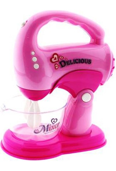 Oyuncakmatik Sesli ve Işıklı Oyuncak Mikser Seti - Pembe Oyuncakmatik Sesli ve Işıklı Oyuncak Mikser Seti - Pembe