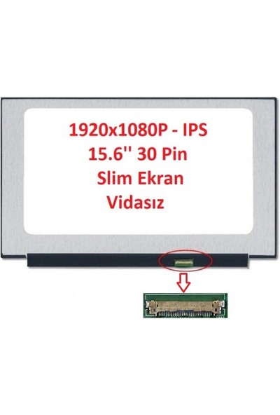 Nion Lenovo Legion 5-15ARH05H 82B1LCD Ekran - Panel (15.6 Nion Lenovo Legion 5-15ARH05H 82B1LCD Ekran - Panel (15.6