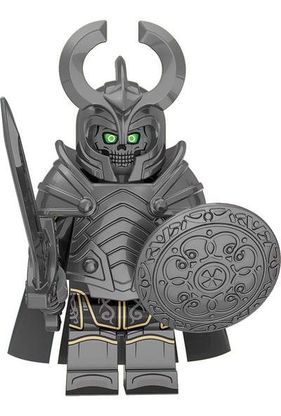 LEGO Uyumlu Asgardian Warriors (Ortaçağ Şövalyeleri) Minifigür LEGO Uyumlu Asgardian Warriors (Ortaçağ Şövalyeleri) Minifigür