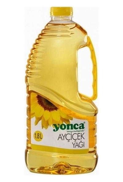 Yonca 6'lı Ayçiçek Yağ Pet 1,8 Lt.