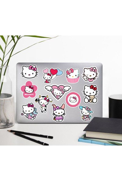 HD Sticker Hello Kitty Çizgi Film Laptop Notebook Tablet Sticker Set P2 HD Sticker Hello Kitty Çizgi Film Laptop Notebook Tablet Sticker Set P2