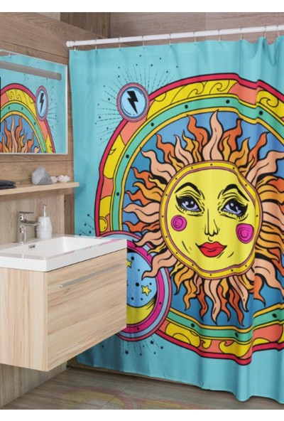 Duş Perdesi |banyo Perdesi Tek Kanat 150X200 | Duş Perdesi | Banyo Aksesuar