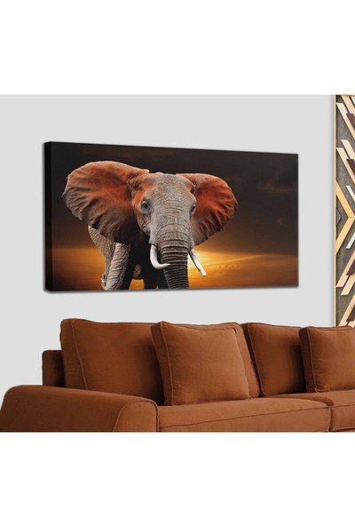 bebekokusu Fil Dekoratif Kanvas Tablo 1167 bebekokusu Fil Dekoratif Kanvas Tablo 1167