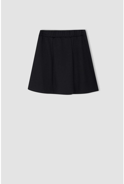 DeFacto Kız Çocuk Relax Fit Örme Etek N8419A622AU