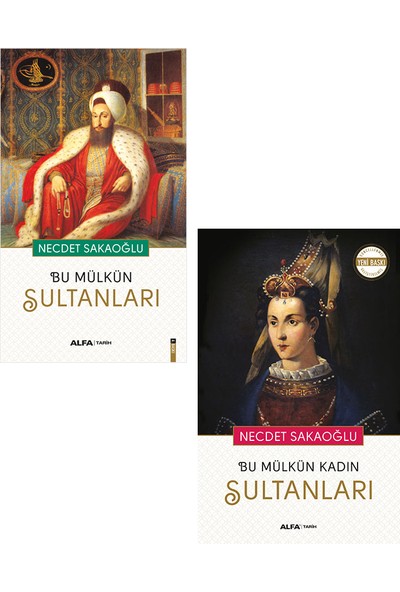 Bu Mülkün Sultanları + Bu Mülkün Kadın Sultanları 2'li Set / Necdet Sakaoğlu Bu Mülkün Sultanları + Bu Mülkün Kadın Sultanları 2'li Set / Necdet Sakaoğlu