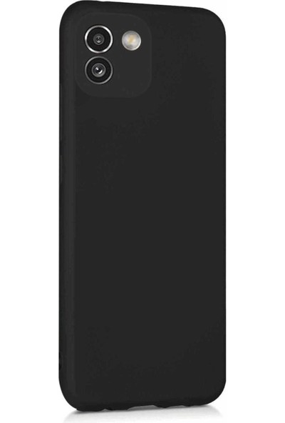 Samsung Galaxy A03 Kılıf Kamera Korumalı Silikon Rubber Arka Kapak