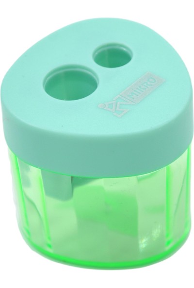 Mikro Çift Bıçaklı Pastel Kalemtraş Yeşil