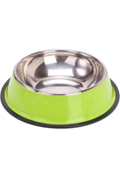 TamamElek Kedi Köpek Paslanmaz Renkli Çelik Mama Kabı 22CM TamamElek Kedi Köpek Paslanmaz Renkli Çelik Mama Kabı 22CM