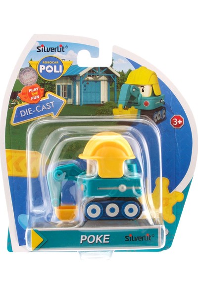 Robocar Poli Metal Araç Poke Figür Robocar Poli Metal Araç Poke Figür