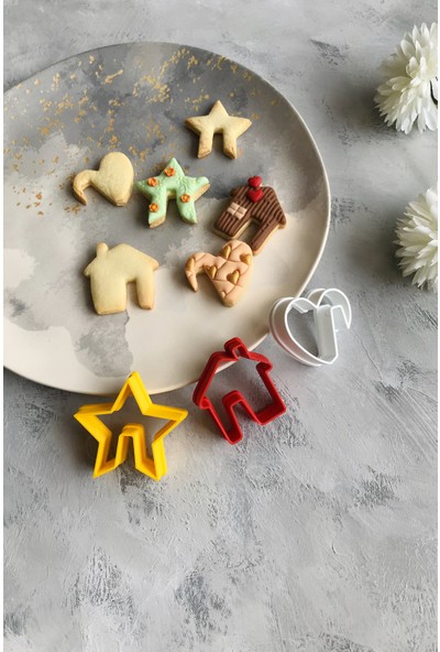 Cestopieno Bardak Yanı 3'lü Hamur Şekillendirici / Kurabiye Kalıbı Cestopieno Bardak Yanı 3'lü Hamur Şekillendirici / Kurabiye Kalıbı