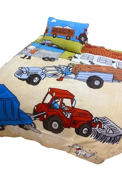 Byn Ticaret Çiftlik Desenli Bebek Nevresim Takımı