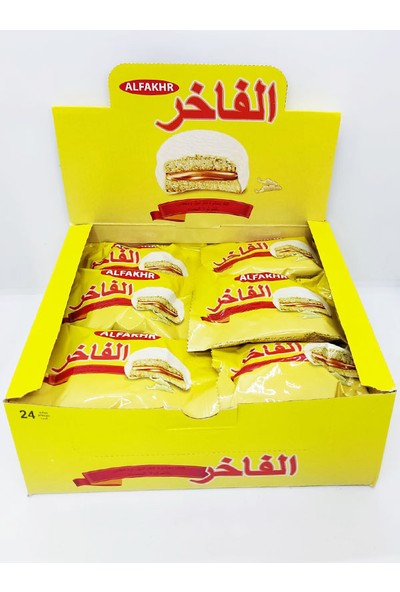 Alfakhr Beyaz Çikolatalı Kek 24 x 30 gr