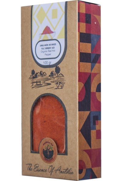 Organik Kırmızı Toz Biber (Acı) ''100gr'' Organik Kırmızı Toz Biber (Acı) ''100gr''