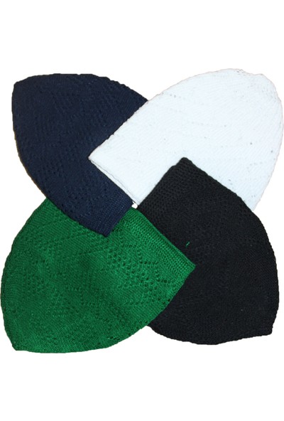 Müftü Bey 4lü Takım Namaz Takkesi