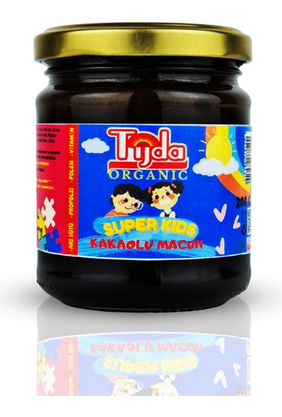 Tijda Kids Çocuk Kakaolu Macun 200 gr Tijda Kids Çocuk Kakaolu Macun 200 gr