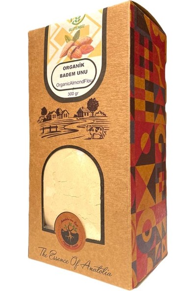 Organik Badem Unu Taş Değirmen ''300gr''