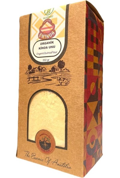 Organik Kinoa Unu Taş Değirmen ''550gr'' Organik Kinoa Unu Taş Değirmen ''550gr''