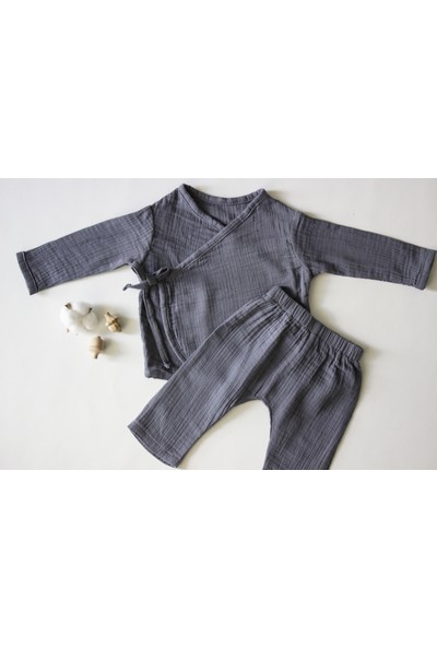 Mells Baby Organik Müslin Bebek Çocuk Ikili Takım Mells Baby Organik Müslin Bebek Çocuk Ikili Takım