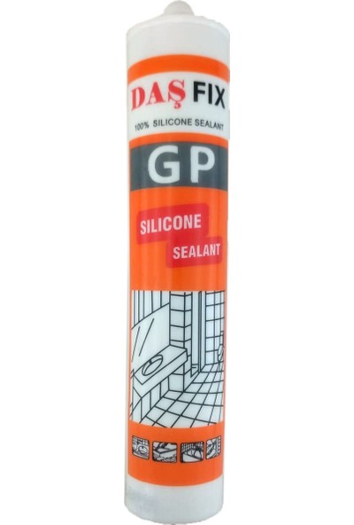 Daş 260 gr Şeffaf Silikon Daş-Fix Hızlı Kürleşmekolay Kullanım