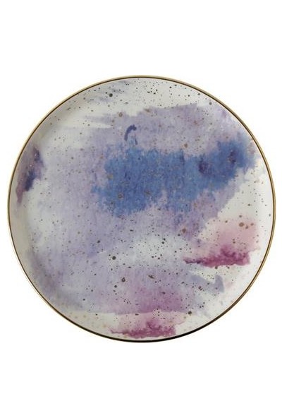 Porland Cosmos Desen7 Düz Tabak 20CM