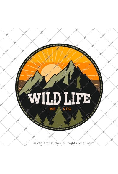 HBG64 Yabani Hayat Yazili Etiket HBG64 Yabani Hayat Yazili Etiket