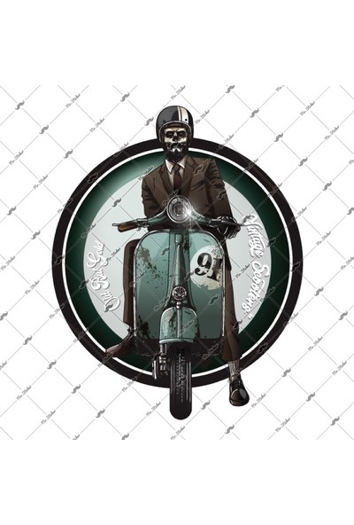 VSP28 Vintage Scooter Etiketi