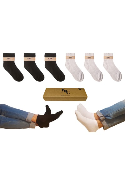 6'lı Bambu Dikişsiz Erkek Patik Çorap Seti / Kutulu Set 6'lı Bambu Dikişsiz Erkek Patik Çorap Seti / Kutulu Set