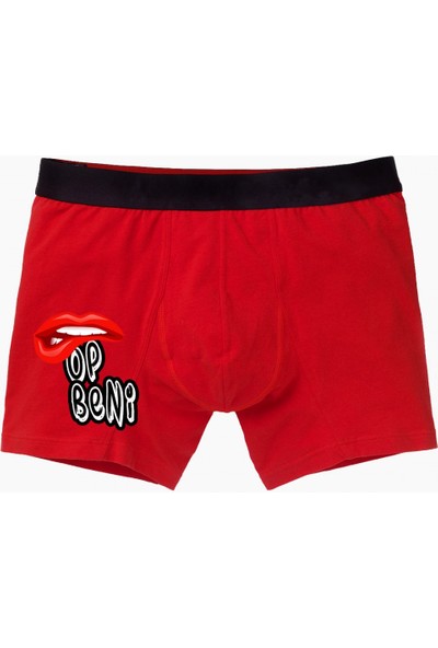 Öp Beni Kırmızı Boxer