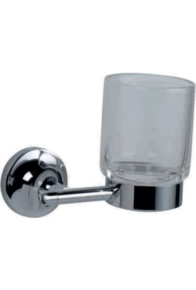 Damla Banyo Mina Diş Fırçalık ( Komple / Krom )