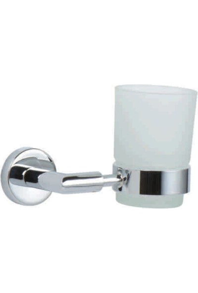 Damla Banyo Lara Diş Fırçalık ( Krom )