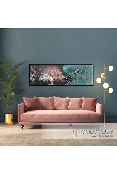 Tablo Plus Ağaç ve Dallar Yağlı Boya Dokulu Tablo Tablo Plus Ağaç ve Dallar Yağlı Boya Dokulu Tablo