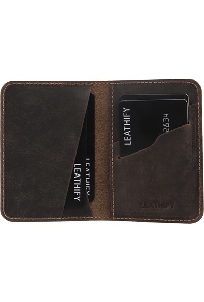 Dukka Hakiki Deri Dikey Kartlık Dukka Hakiki Deri Dikey Kartlık