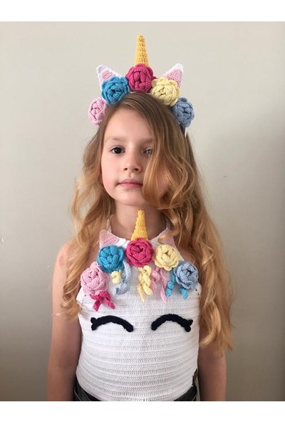 Unıcorn Çocuk Party Kutlama Özel Gün Yazlık Tatil El Yapımı Büstiyer Unıcorn Çocuk Party Kutlama Özel Gün Yazlık Tatil El Yapımı Büstiyer