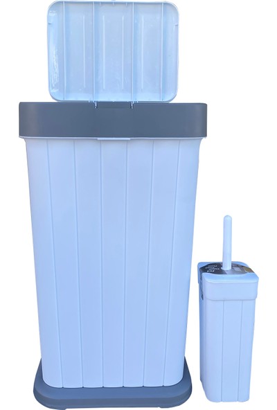 Yeniay Tedarik Dokunmatik Açılır Çamaşır Sepeti&tuvalet Fırcası Multiset Yeniay Tedarik Dokunmatik Açılır Çamaşır Sepeti&tuvalet Fırcası Multiset