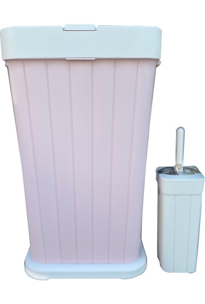 Yeniay Tedarik Dokunmatik Açılır Çamaşır Sepeti&tuvalet Fırcası Multiset Yeniay Tedarik Dokunmatik Açılır Çamaşır Sepeti&tuvalet Fırcası Multiset