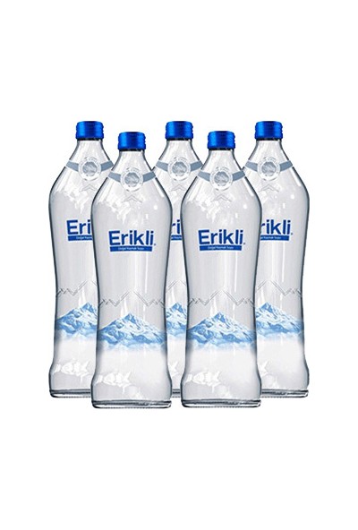 Erikli Cam Şişe 0.33 ml 12'li Paket Su Erikli Cam Şişe 0.33 ml 12'li Paket Su