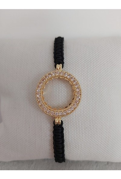 Hera Takı Atölyesi Çeyrek Altın Takılan Çerçeveli Bileklik Hera Takı Atölyesi Çeyrek Altın Takılan Çerçeveli Bileklik