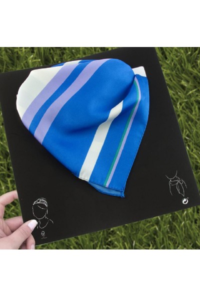 Desenli Büzgülü Bluz