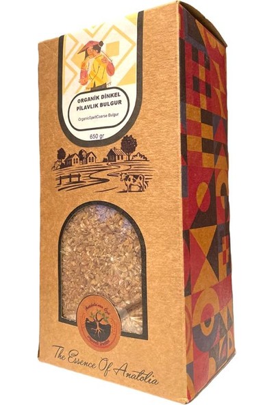 Organik Dinkel-Spelt Pilavlık Bulgur ''650gr'' Organik Dinkel-Spelt Pilavlık Bulgur ''650gr''