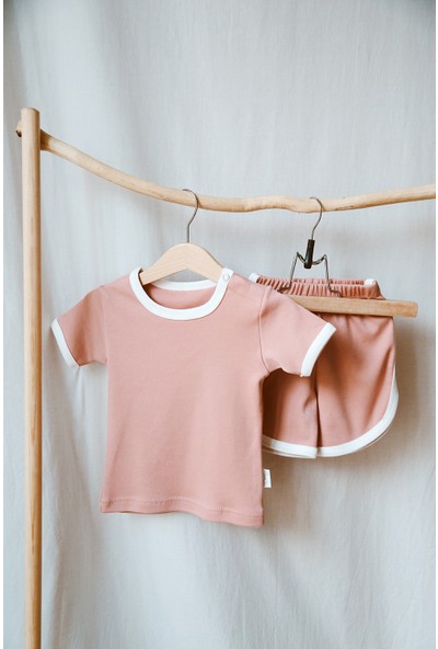 Tarkito Organic Summer Vibes Tişört ve Şort 2'li Takım