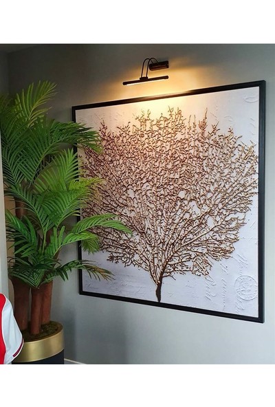 Tablo Plus Tree Of Gold Varak Işlemeli Dokulu Tablo Tablo Plus Tree Of Gold Varak Işlemeli Dokulu Tablo