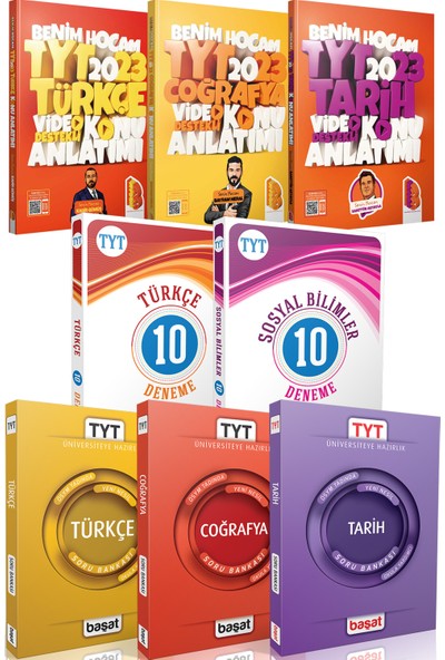 Benim Hocam Yayınları 2023 TYT Deneme Dükkanı - Başat Konu - Soru - Deneme Seti Benim Hocam Yayınları 2023 TYT Deneme Dükkanı - Başat Konu - Soru - Deneme Seti