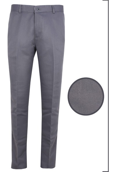 Varetta Erkek Koyu Gri Armürlü Keten Pantolon Varetta Erkek Koyu Gri Armürlü Keten Pantolon