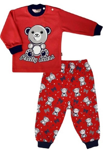 Panda Baskılı Kız Bebek Takımı Panda Baskılı Kız Bebek Takımı