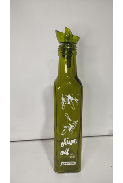 Yeşil Küçük Cam Yağdanlık