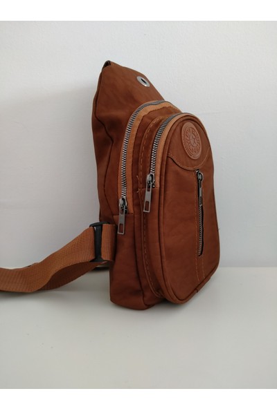 Tekin12 Kirınkıl Kumaş Üç Bölmeli Sırt ve Göğüs Çantası