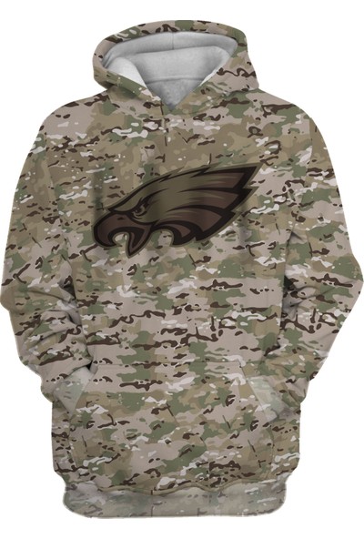 Starter Philadelphia Eagles 3D Oversize Hoodie Starter Philadelphia Eagles 3D Oversize Hoodie
