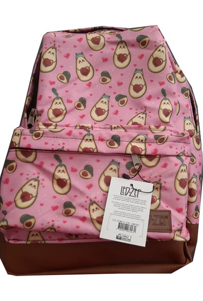 Led-Zep Sırt Çantası Avakado LED-22102-6