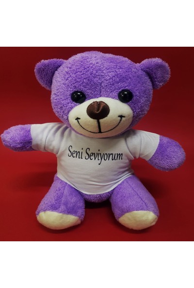 BSSM Seni Seviyorum Tişörtlü Peluş Ayı BSSM Seni Seviyorum Tişörtlü Peluş Ayı